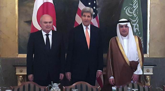 Sinirlioğlu Viyana'da Kerry ve Cübeyr ile görüştü | Türkiye Gazetesi